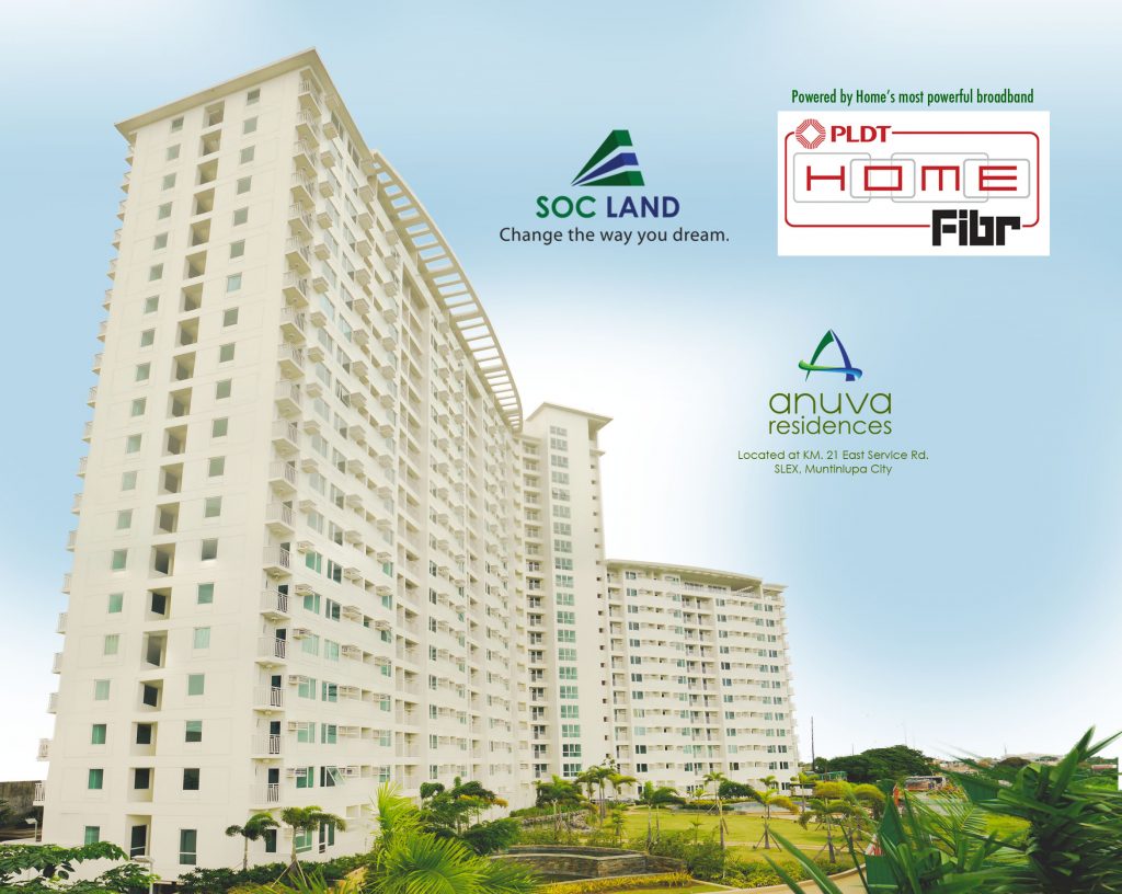 SOC Land Devt Corp | SOC Land's Anuva Residences is now powered by PLDT HOME Fibr
